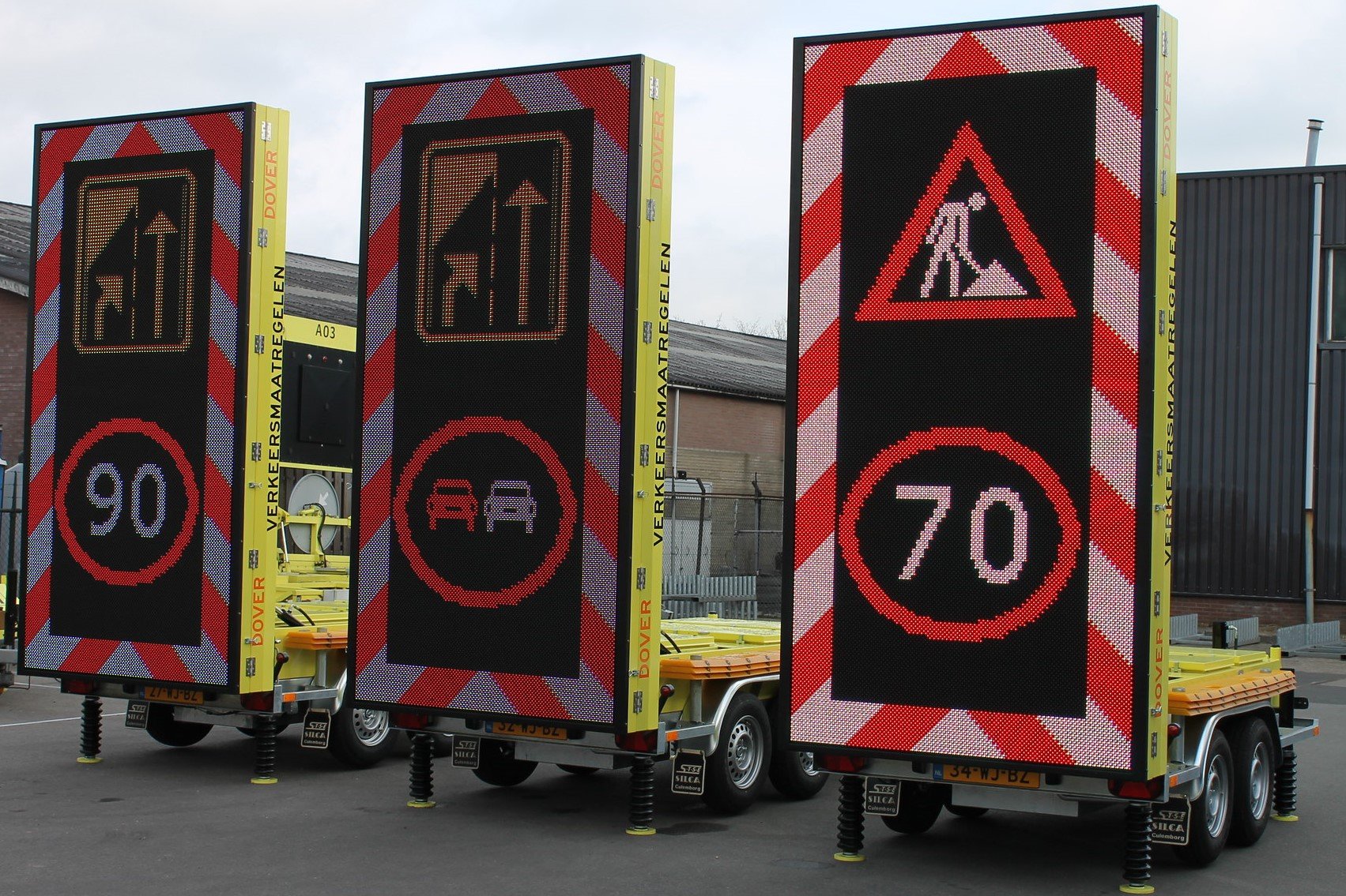 Rijdende afzetting in de nacht (Rain) efficiënter met SilRainDo | Van Doorn